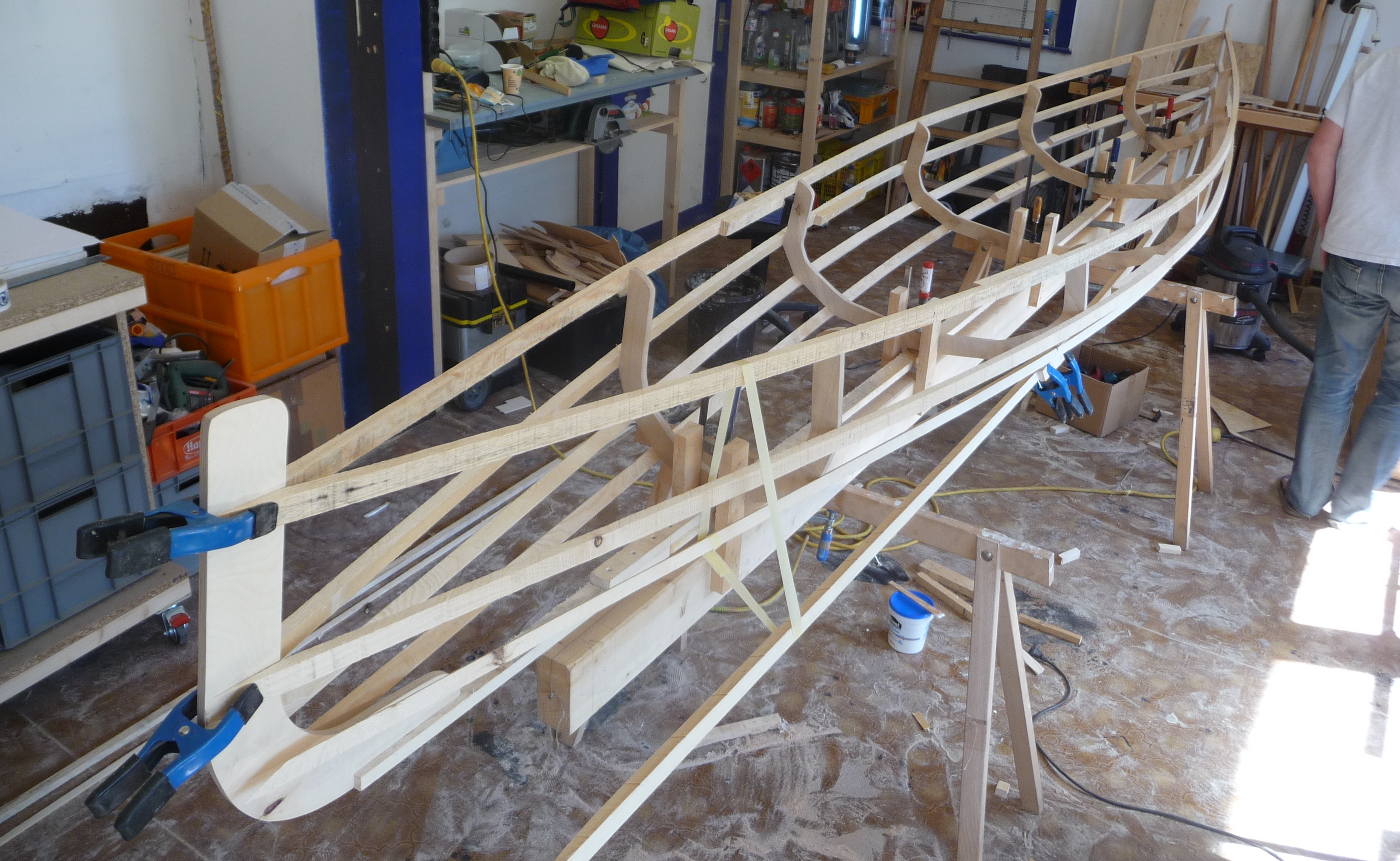 Kanadier selber bauen im Kanubau Workshop in Berlin - UrbanIndian